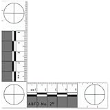 DGK 4N6 Set of 5 Forensic Ruler ABFO Scales Inches and Metric for ...