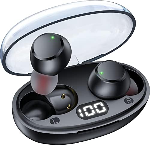 Wireless Earbuds Mini Ear Buds Bluetooth Headphones 5.3 IPX7 Waterproof ...