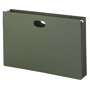 Amazon.com : Smead Hanging File Pocket, 3-1/2" Expansion, Legal Size ...