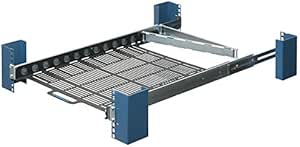 Amazon.com: RackSolutions 1U Sliding Server Rack Shelf 24 Inch Depth ...