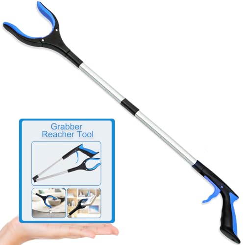 Grabber Reacher Tool, Grabber Tool 33 Inch Foldable, Grabber Reacher ...