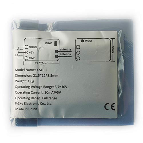 FrSky XM Plus Mini Receiver up to 16CH 1.6g Full Range fit for Micro ...