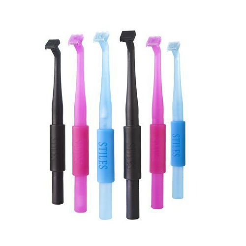 Stiles Narrow Blade Eyebrow Razor X6: Amazon.co.uk: Health & Personal Care