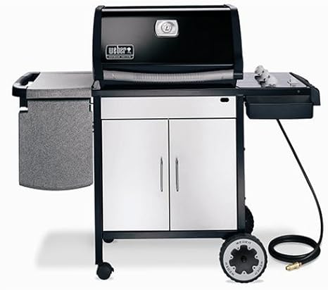 Amazon.com: Weber 6821001 Genesis Silver B Natural Gas, Black: Garden ...