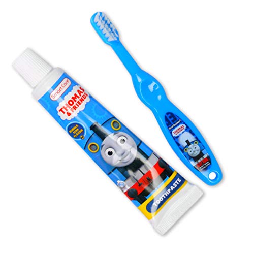 Thomas and Friends Toddler Travel Kit Manual Toothbrush Brush Buddies ...