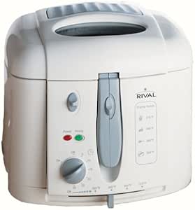 Amazon.com: Rival CF151WD Chef's Fry Cool Wall Deep Fryer: Rival Deep ...
