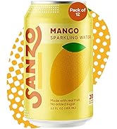 Amazon.com: Sanzo Flavored Sparkling Water - Lychee (Berry), 12-Pack - Carbonated Drink Made ...