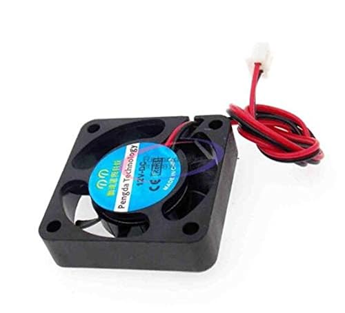 Computer Case Cooler 2Pin 12V 4CM 40MM PC CPU Cooling Cooler Fan Black ...