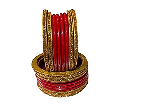 Buy BANGLE HOUSE Jaipuri Pure Punjabi Handmade Lac/Laakh Bangles ...