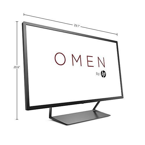 OMEN by HP 32-inch QHD Gaming Monitor with Tilt Adjustment and AMD ...