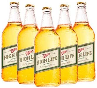 Cerveza Miller High Life 12 Botellas de 940ml: Amazon.com.mx: Alimentos ...