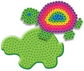 Amazon.com: Turtle Pegboard for Perler Fuse Beads : Arts, Crafts & Sewing