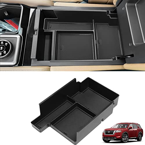 TTCR-II Compatible with Nissan Pathfinder Center Console Organizer 2022 ...