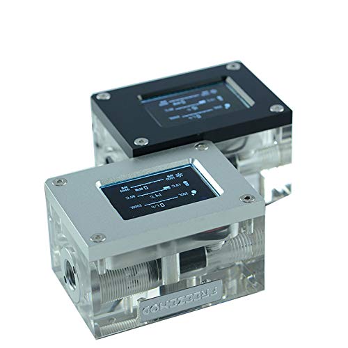 Mua PC Water Cooling Flow Meter Flow Indicator LED Thermometer Flow ...