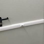 ABUS Panzerriegel PR2700 für Haus- und Wohnungstüren, weiß, 49090: Amazon.de: Baumarkt