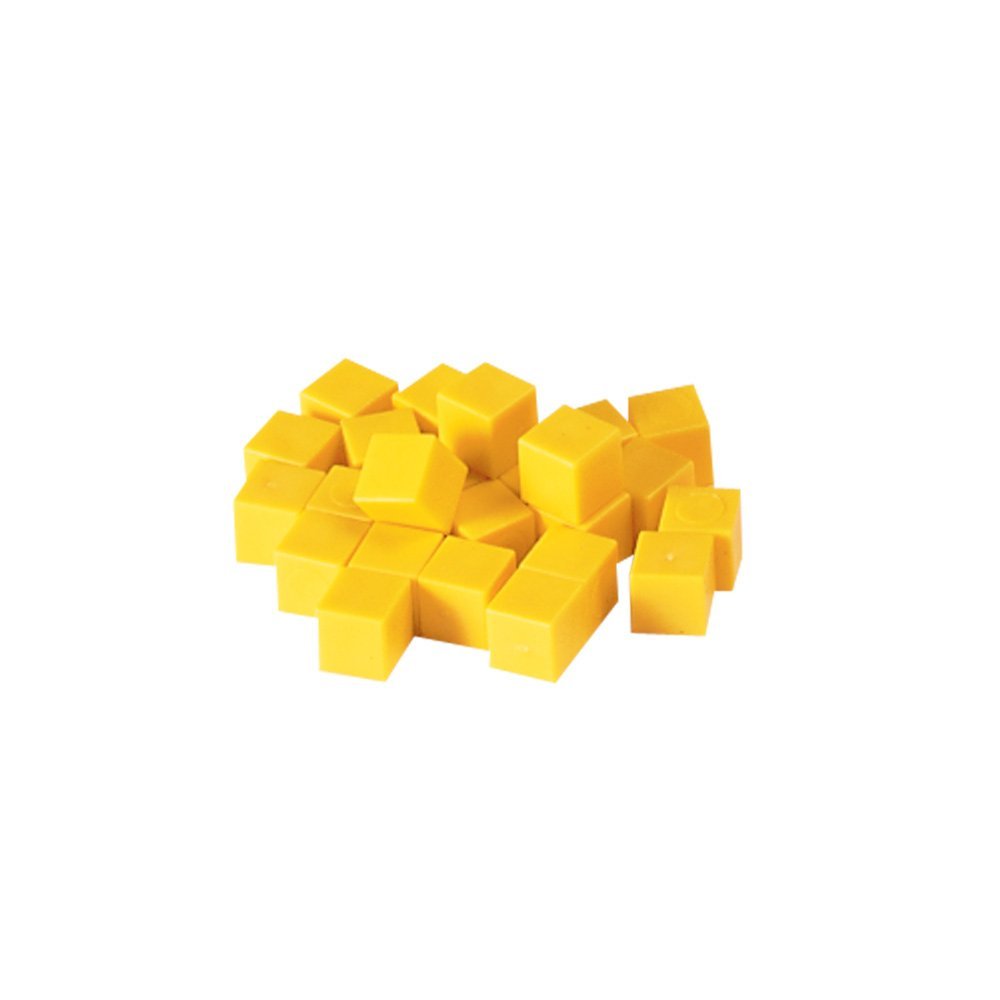Mua hand2mind Yellow Plastic Base Ten Blocks, Units Set, Place Value ...