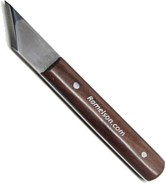 Amazon.com: Woodworking Beveled Striking Knife (Right Angle) - Makes a ...