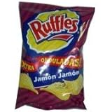 Ruffles - Patatas Fritas con Sabor a Jamón - 170 g: Amazon.es ...
