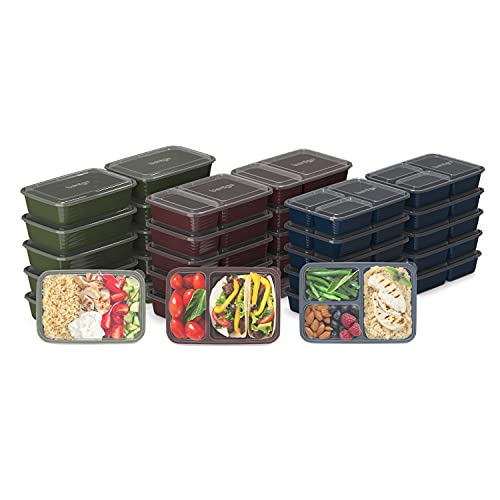 Bentgo Prep 60-Piece Meal Prep Kit - Reusable Food Containers 1 ...