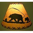 12 Inch Wide x 8 Inch High Bear Rustic Lamp Shade - Amazon.com