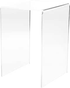 Amazon.com: Plymor Clear Acrylic Vertical Square Display Riser, 12" H x ...