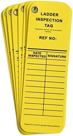 Ladder Inspection Tags (Pack of 10) – BigaMart