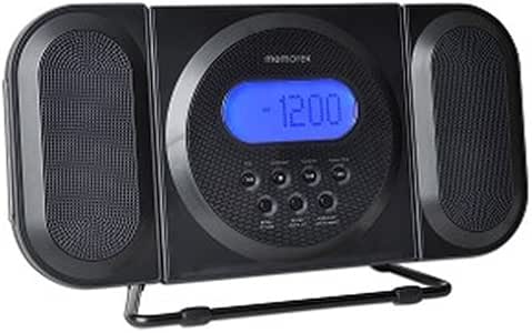 Amazon.com: Memorex Clock Radio/CD Player Black: Home Audio & Theater