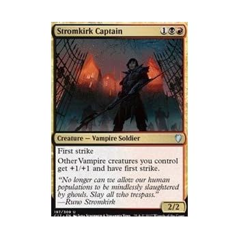 Amazon.com: Magic: the Gathering - Stromkirk Captain (143) - Dark ...