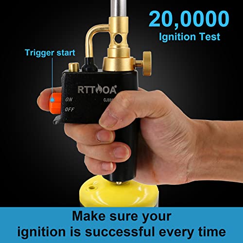 Cabezal de antorcha de propano de alta intensidad, antorcha de gas Mapp/Map de inicio de g