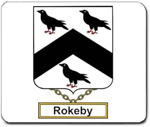 Amazon.com: Rokeby Family Crest Coat of Arms Mouse Pad : Office Products