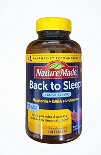 Costco Nature Made Back to Sleep, Melatonin Fast-Dissolve, Helps You ...