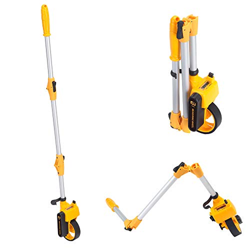 Aain® TM005 Tri-foldable Aluminum 4-Inch Foldable Measuring Wheel ...