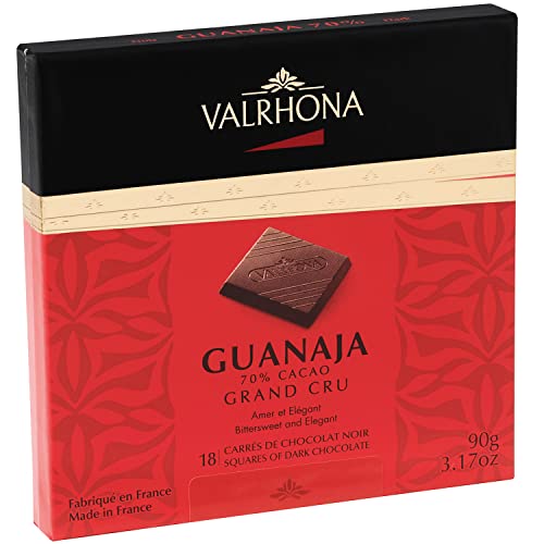 Valrhona Premium Dark Chocolate Gift Box GUANAJA 70% Cacao Tasting ...