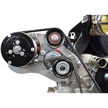 Amazon.com: ICT Billet LS Truck SUV A/C Air Conditioner Compressor ...