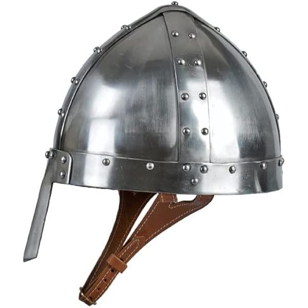Norman Helmet Sarmatian Medieval Combat Spangenhelm Viking Battle ...