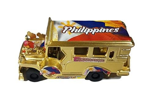 TULAY Filipino Miniature Jeepney Diecast Figurine Philippine Flag Pinoy ...
