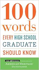 Amazon.com: 100 Words Every High School Graduate Should Know ...