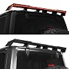 Hooke Road JL Rear Roof Spoiler Wing Trim w/ LED Lights for Jeep ...