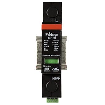 ASI ASISP180-1P UL 1449 4th Ed. DIN Rail Mounted Surge Protection ...