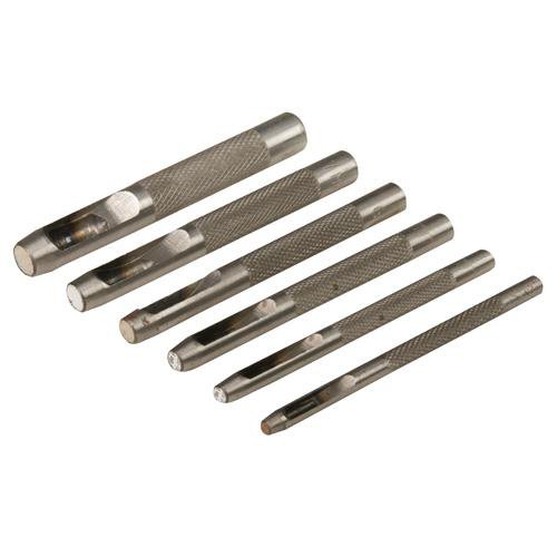 6 Stücke 3mm-8mm Locheisen - Satz - Gummi machen Löcher In, Leder ...