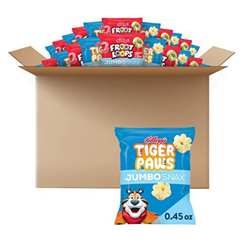 Kellogg's Jumbo Snax Cereal Snacks, Kids Snacks, Lunch Box Snacks ...