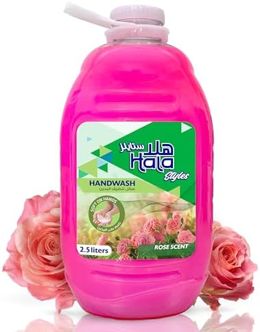 Hala Liquid soap Styles soft on hand with Rose scent 2.5 L price in ...