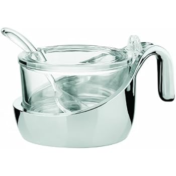 Amazon.com | Guzzini Transparent Vintage Parmesan Server/Sugar Bowl ...