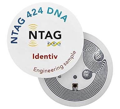 Amazon.com: Identiv Printed NXP NTAG 424 DNA Tag (5 Pack): Industrial ...