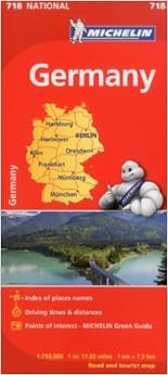 Michelin Germany Map 718 (Maps/Country (Michelin)): Michelin ...
