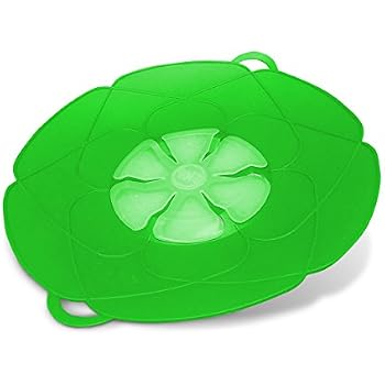 Amazon.com: 1 X Boil Over Safeguard - Silicone Lid Stops Pots and Pans ...