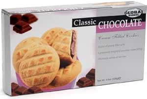 Global Brands Classic Chocolate Filled Cookies, 4.5-Ounce Boxes (Pack ...