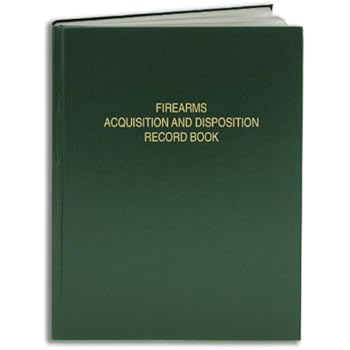 Amazon.com : BookFactory ATF Bound Book/ATF Log Book/ATF Record Book ...
