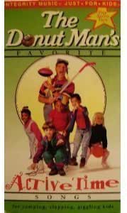Amazon.com: The Donut Man's Favorite Active Time Songs [VHS] : Donut ...