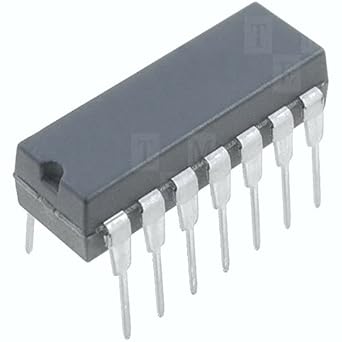 Amazon.com: Texas Instruments CD4093BE CMOS 2-Input NAND Gate, 14-Pin ...